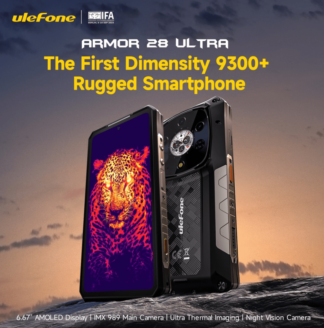 Armor 28 Ultra: El Teléfono Robusto con Cámara Térmica