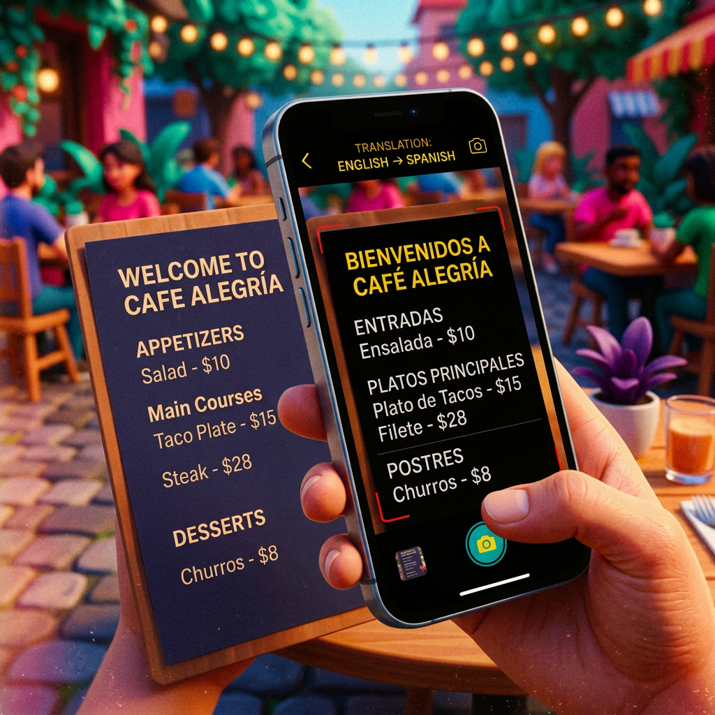 Traductor de Inglés a Español con Cámara: Apps Gratis